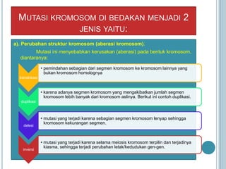 Mutasi persentation | PPT