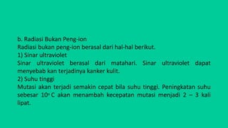 Powerpoint Mutasi dalam mekanisme evolusi manusia biologi SMA | PPTX