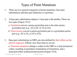 Mutation 120401050204-phpapp02 | PPT