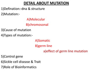 Mutation | PPTX