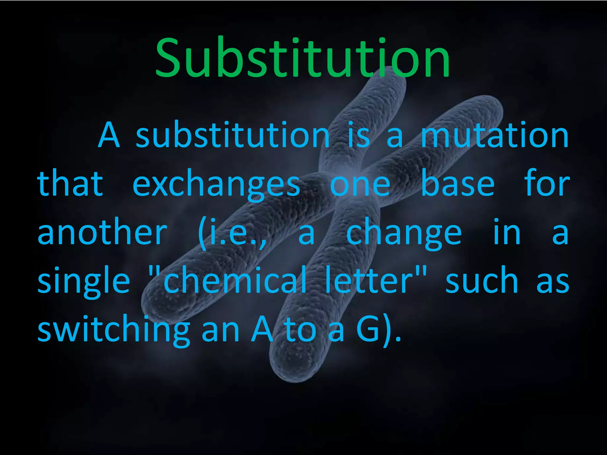 Mutation 140507105306-phpapp01 | PPTX