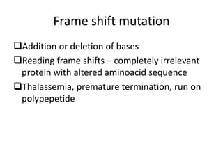 Mutation | PDF | Genetics | Science