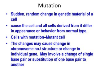Mutation | PPTX