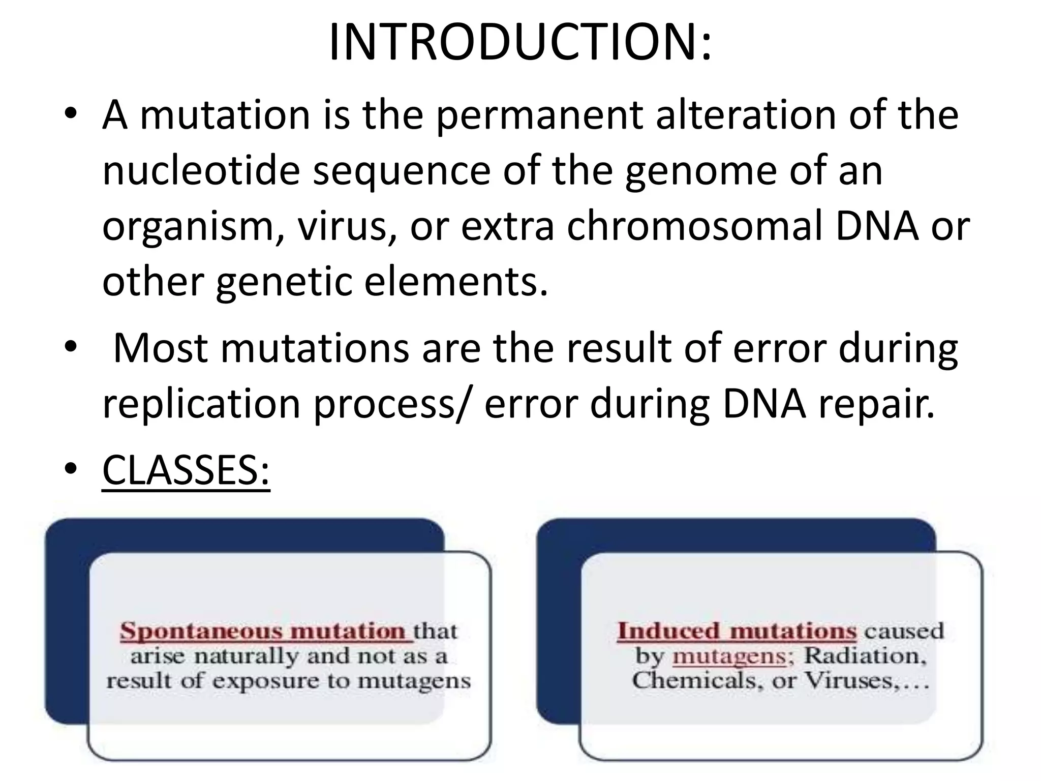 Mutation | PPTX