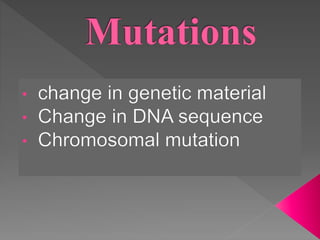 Mutation and It's types. | PPT