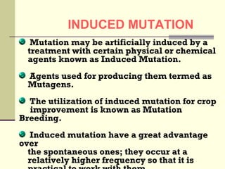 MUTATION BREEDING IN VEGETABLE CROPS | PPT
