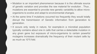 Mutation | PPTX