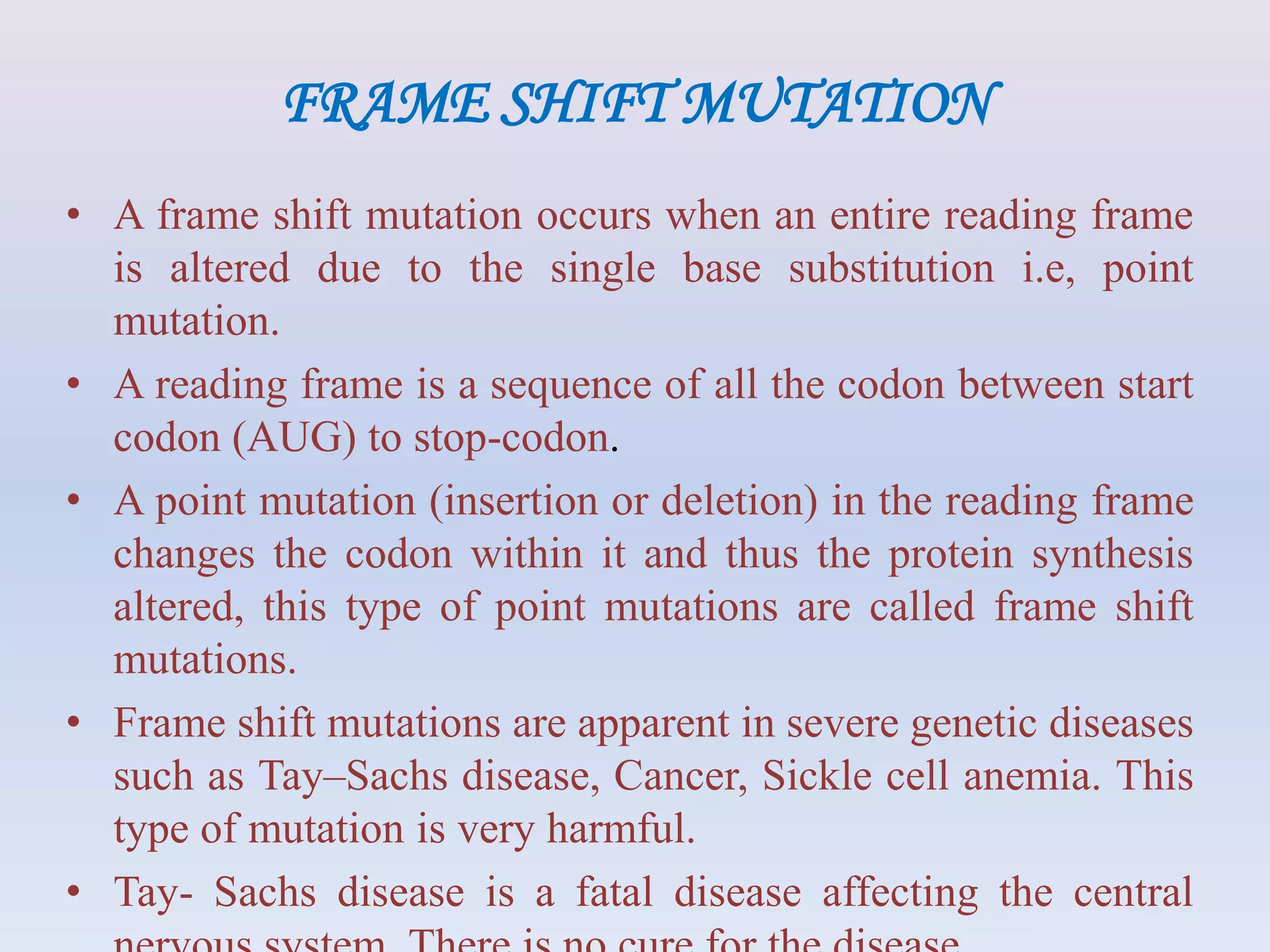 Mutation | PPTX