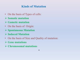 Mutation | PPTX
