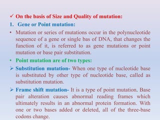 Mutation | PPTX