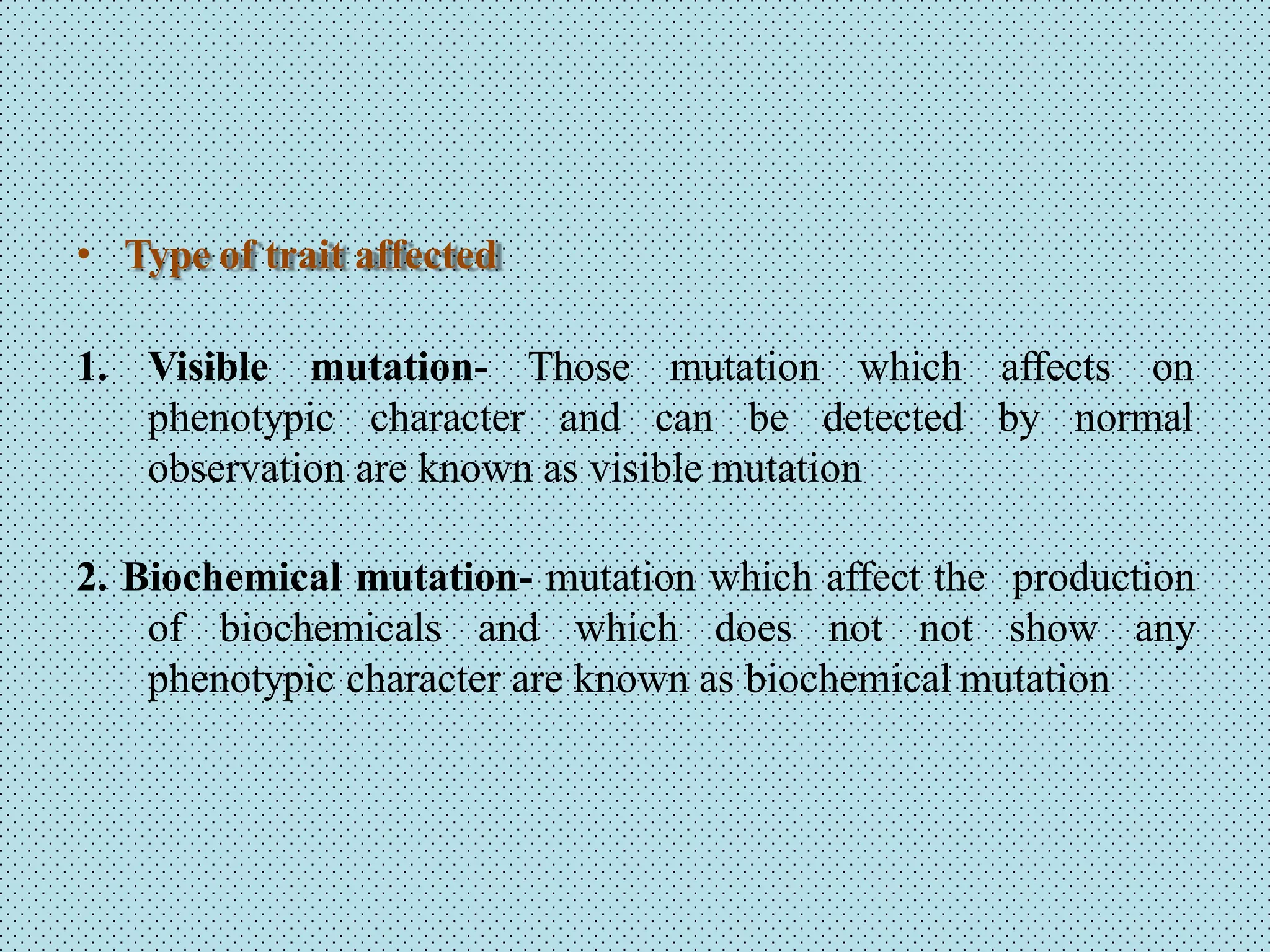 Mutation | PDF