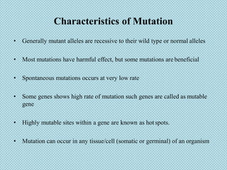 Mutation | PDF