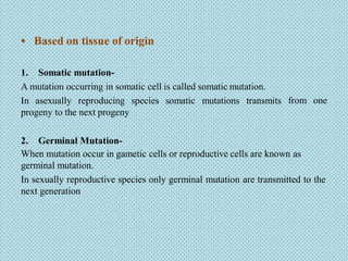 Mutation | PDF