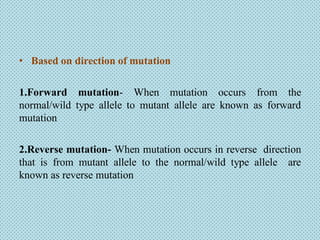 Mutation | PDF
