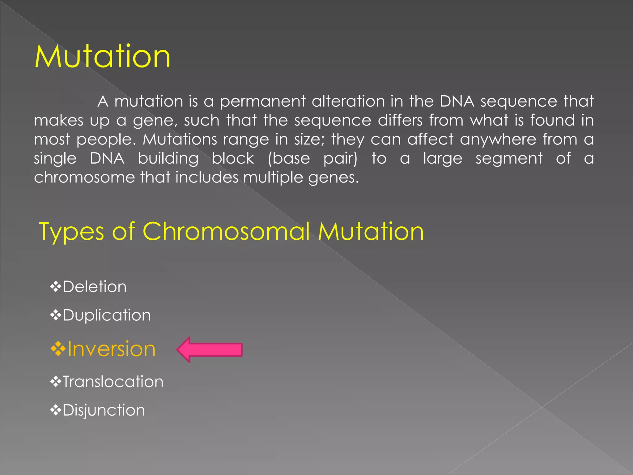 Mutation | PDF | Genetics | Science