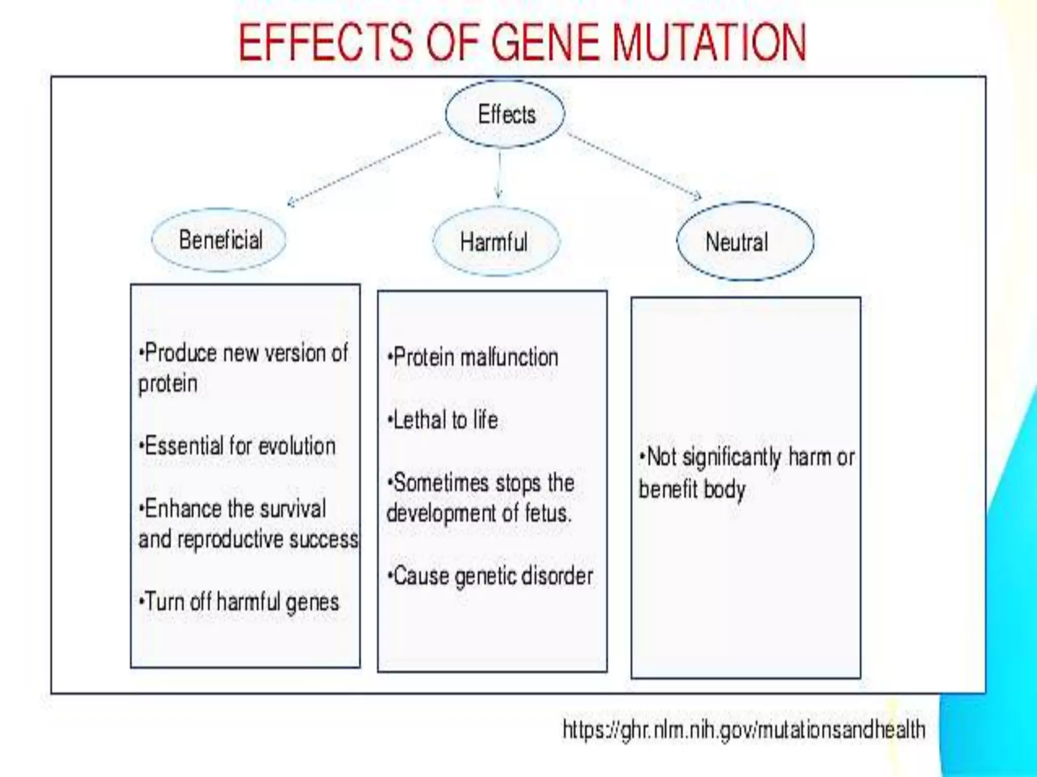 Mutation and its types | PPTX