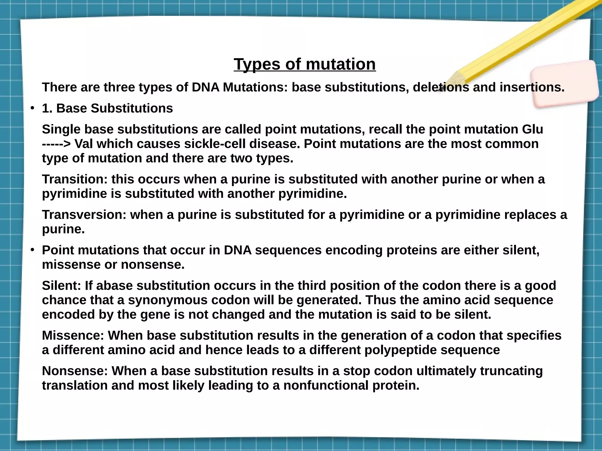 Mutation | PPT