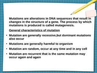Mutation | PPT