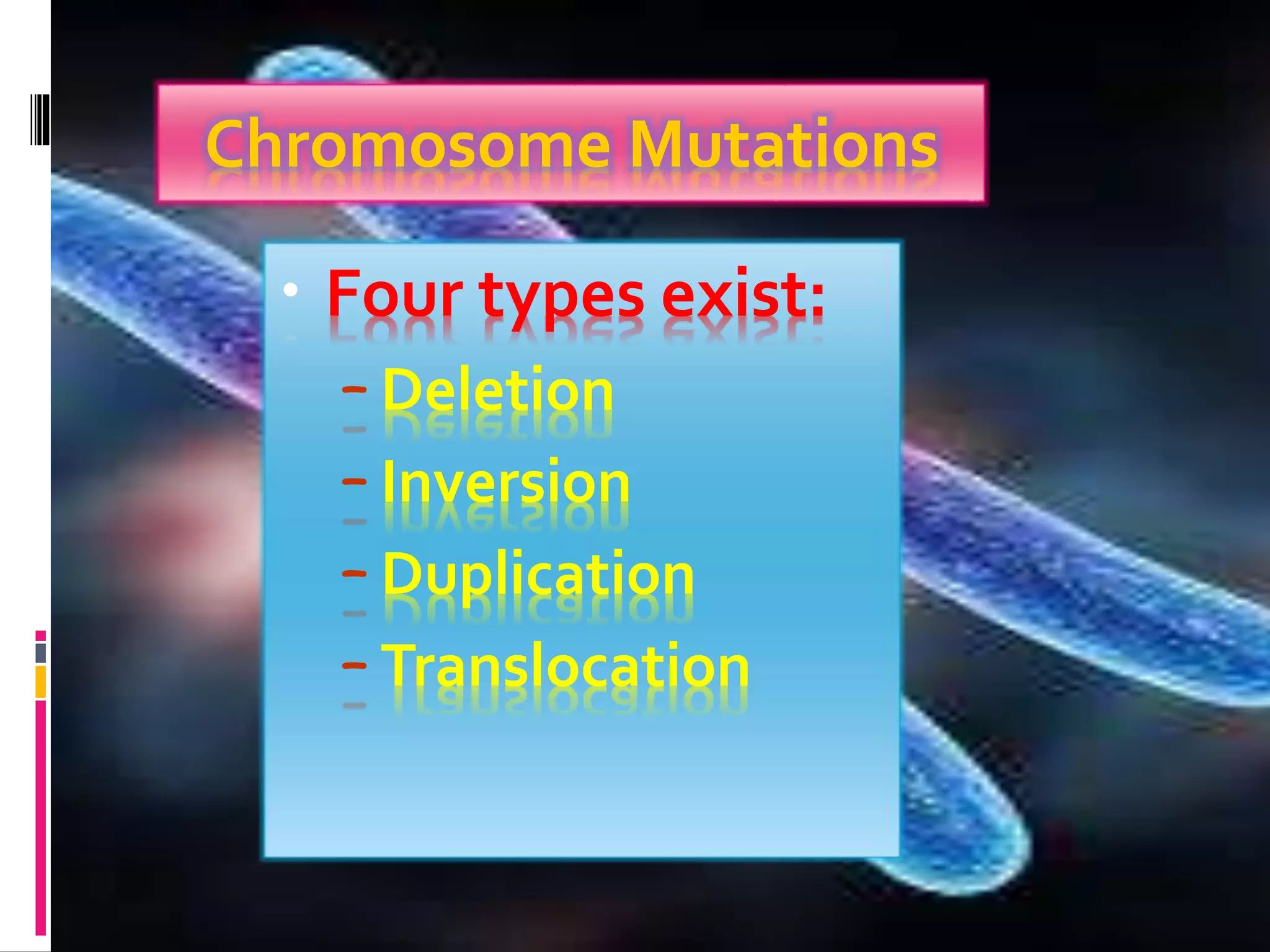 MUTATION,CHROMOSOMAL MUTATION &GENE MUTATION | PPTX