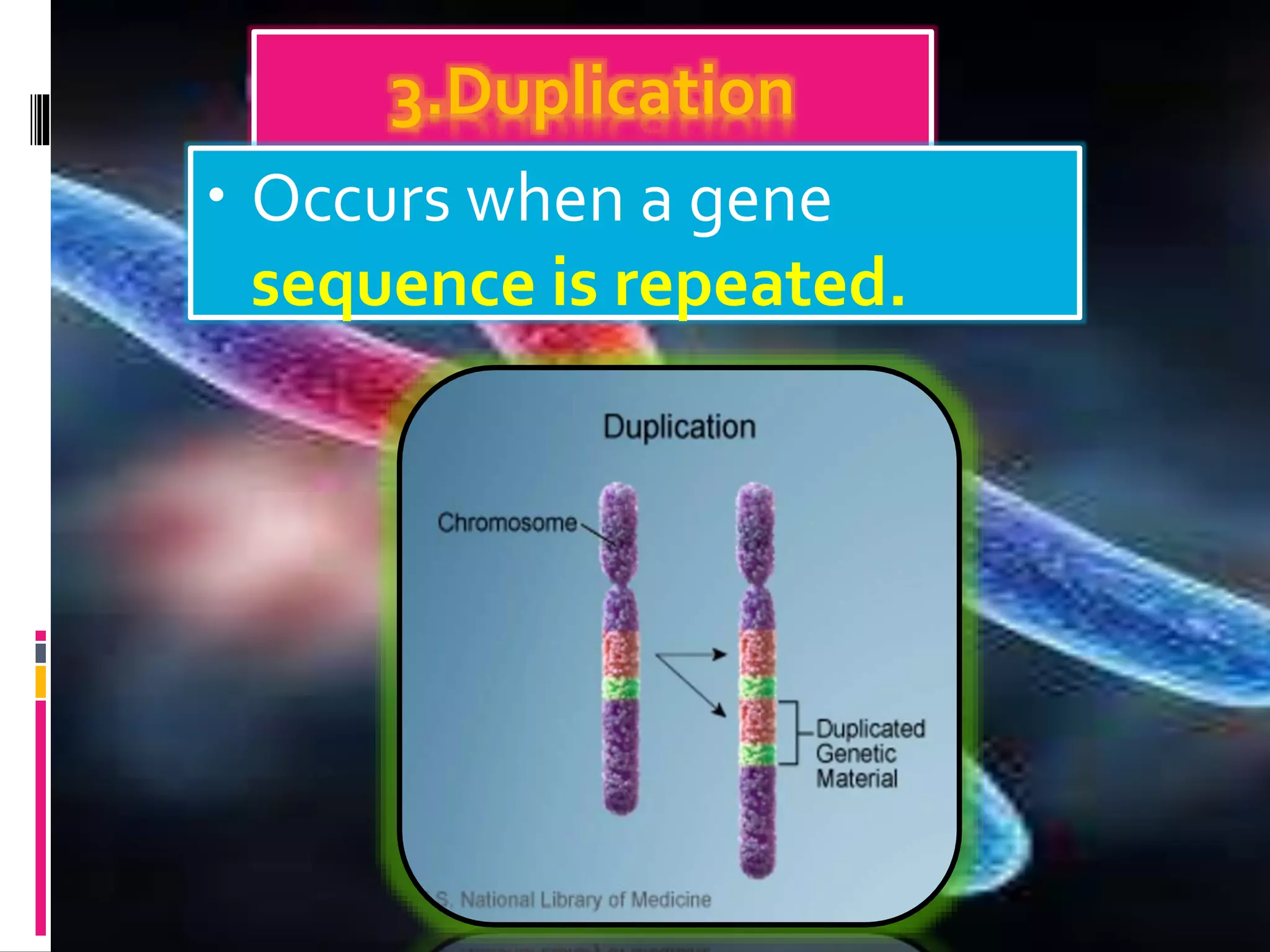 MUTATION,CHROMOSOMAL MUTATION &GENE MUTATION | PPTX