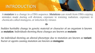 Mutation | PPTX