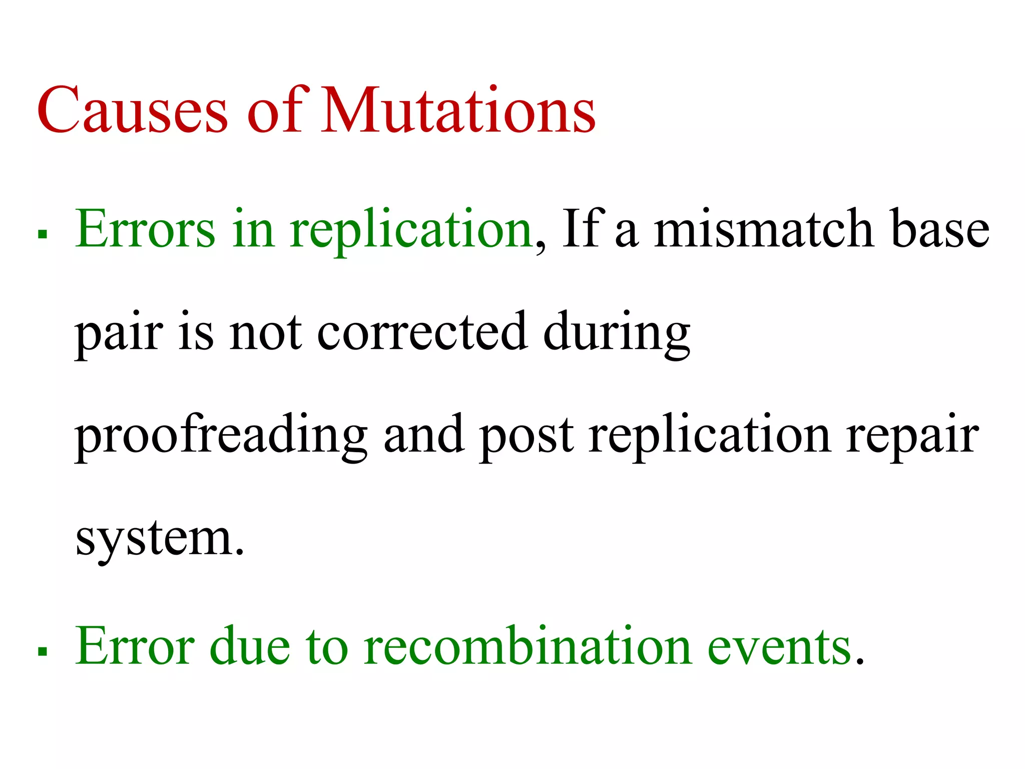 Mutation.pptx | Chemistry | Science