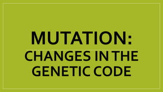 MUTATION.pptx