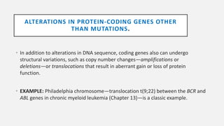 Mutation , its types andprinciples relating to the effects of gene ...