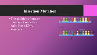 Mutation (General microbiology and Life sciencs) | PPTX | Genetics ...
