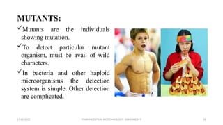 Mutation in Pharmaceutical Biotechnology | PPTX