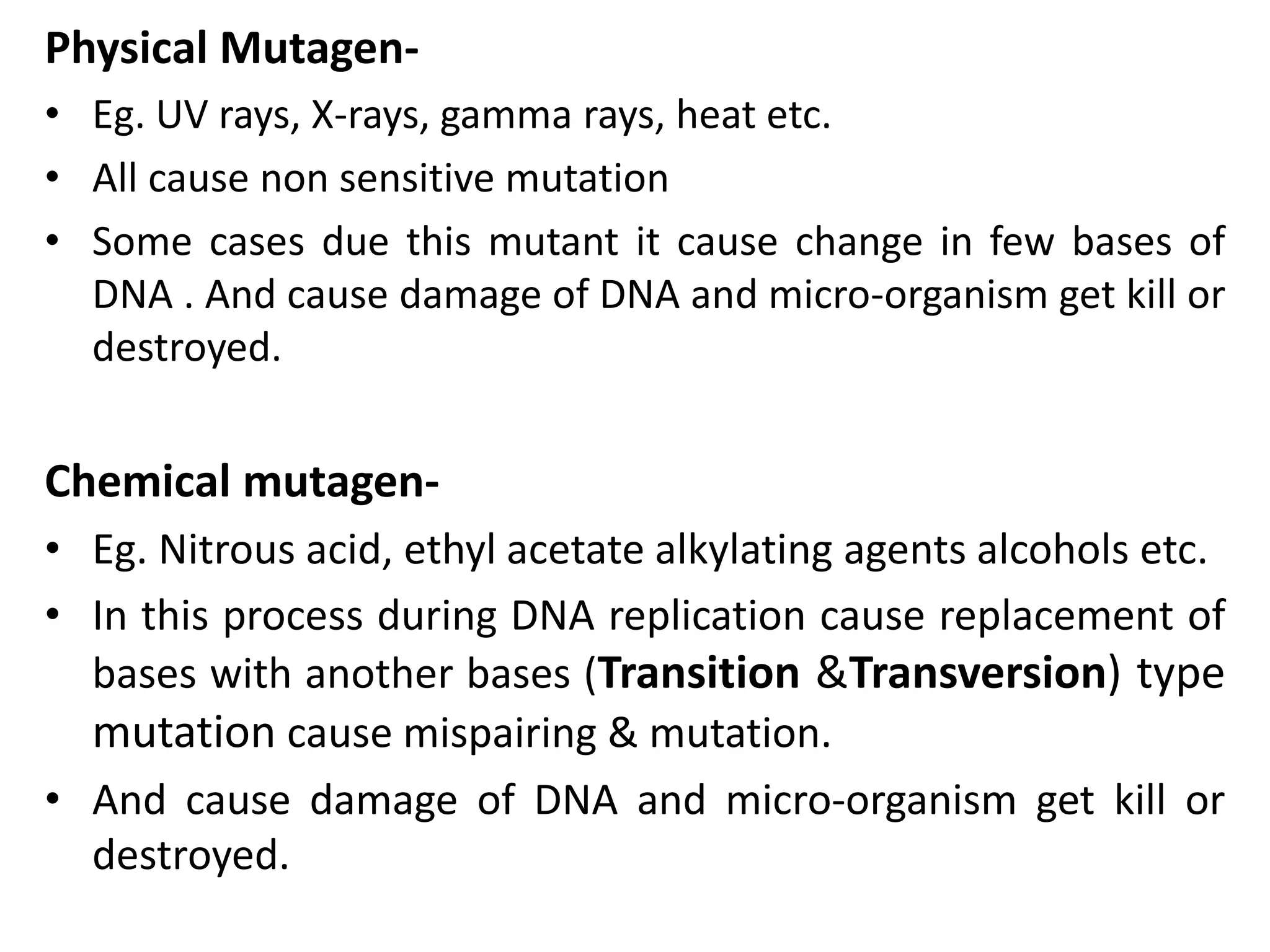 Mutation | PDF