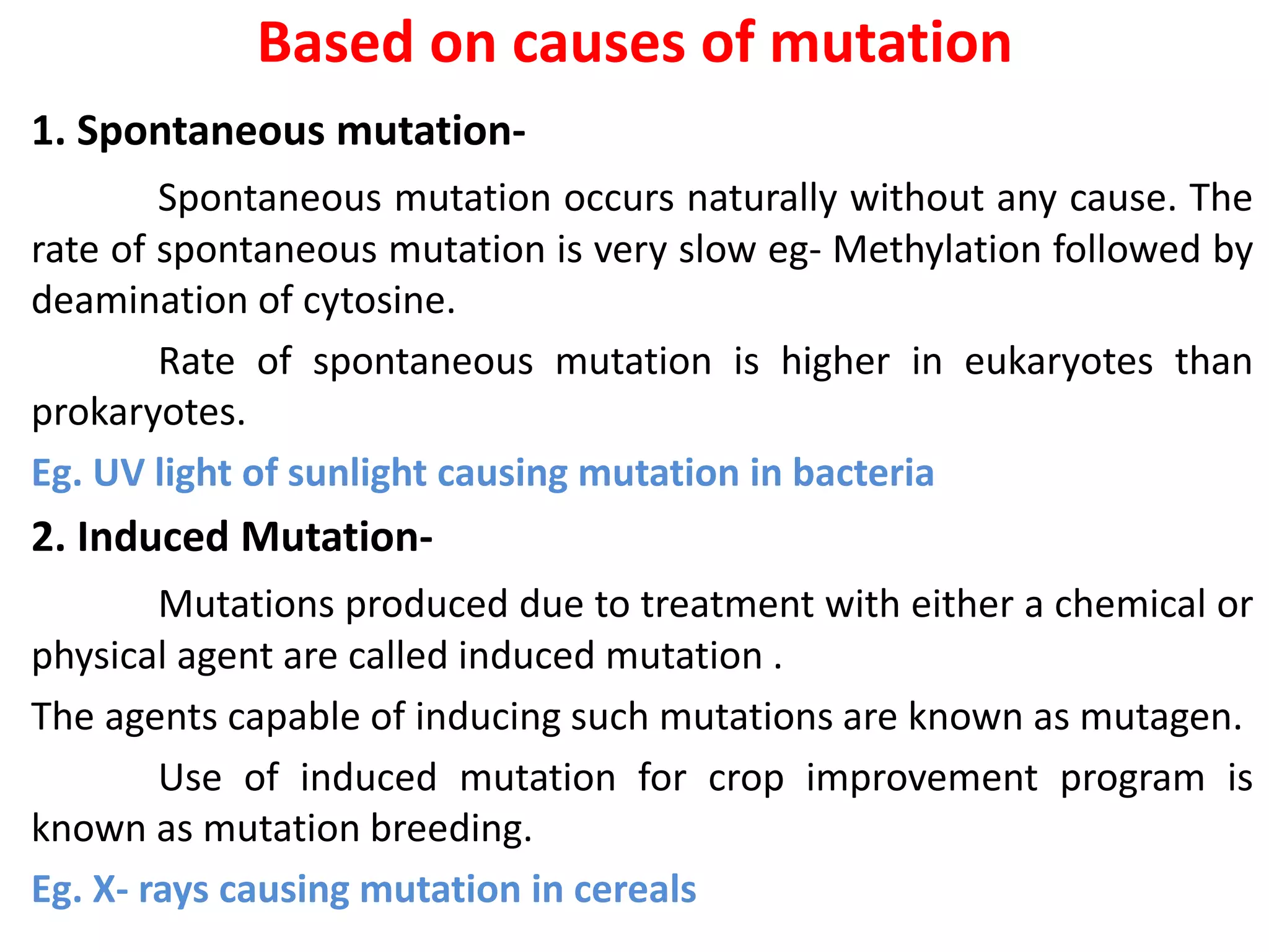 Mutation | PDF