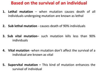 Mutation | PDF