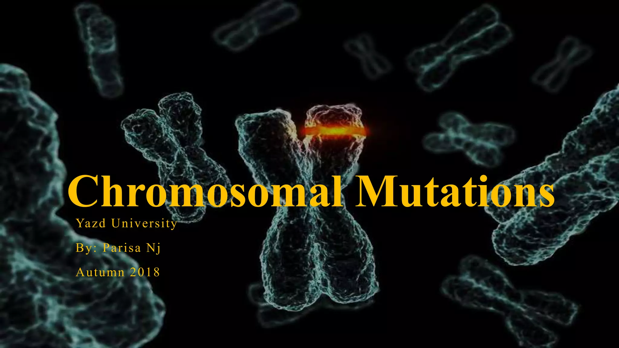 Chromosomal Mutations | PPTX