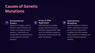 Mutation: The Driving Force of Evolution | PPTX