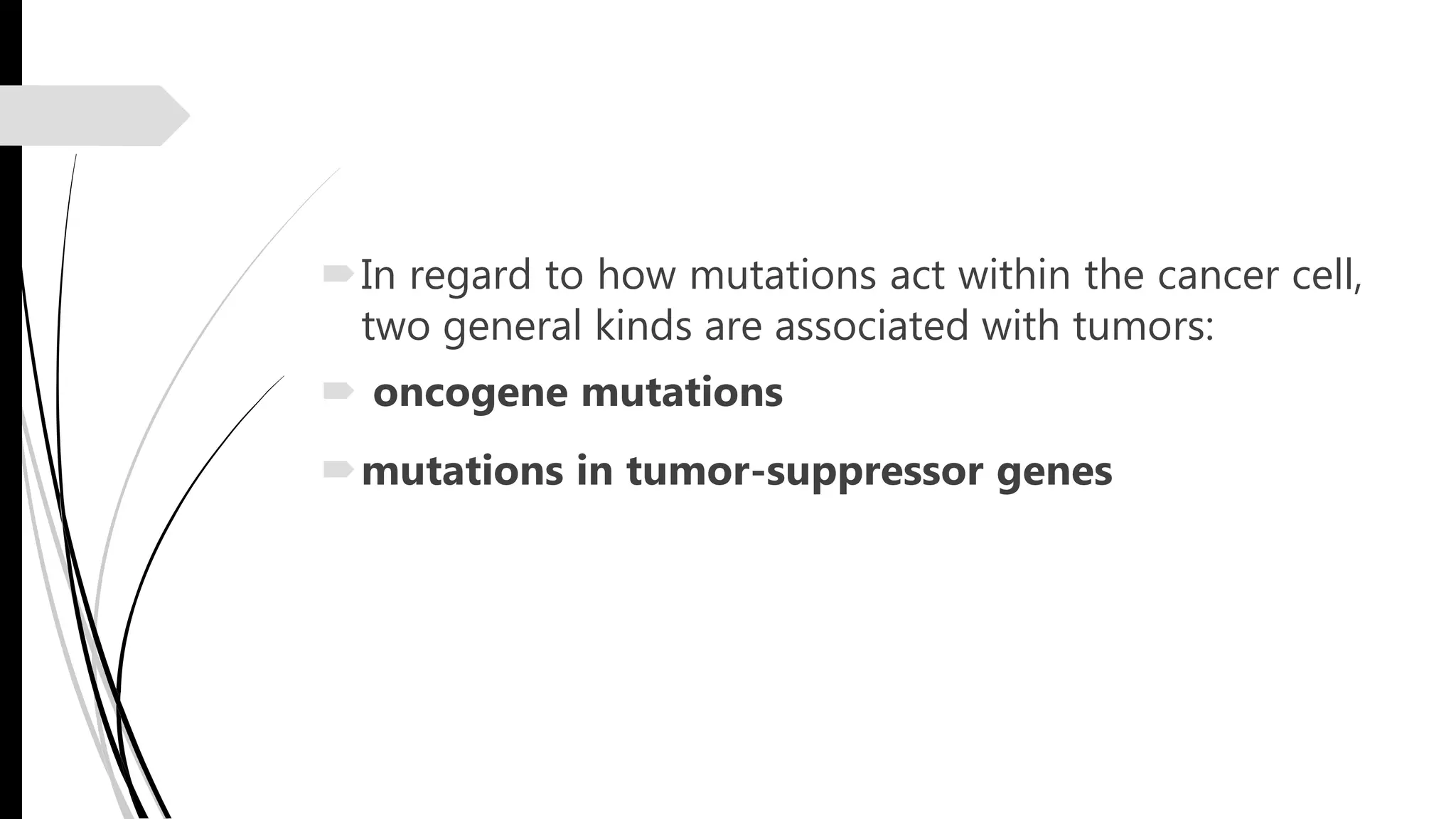 Mutation and cancer | PPTX