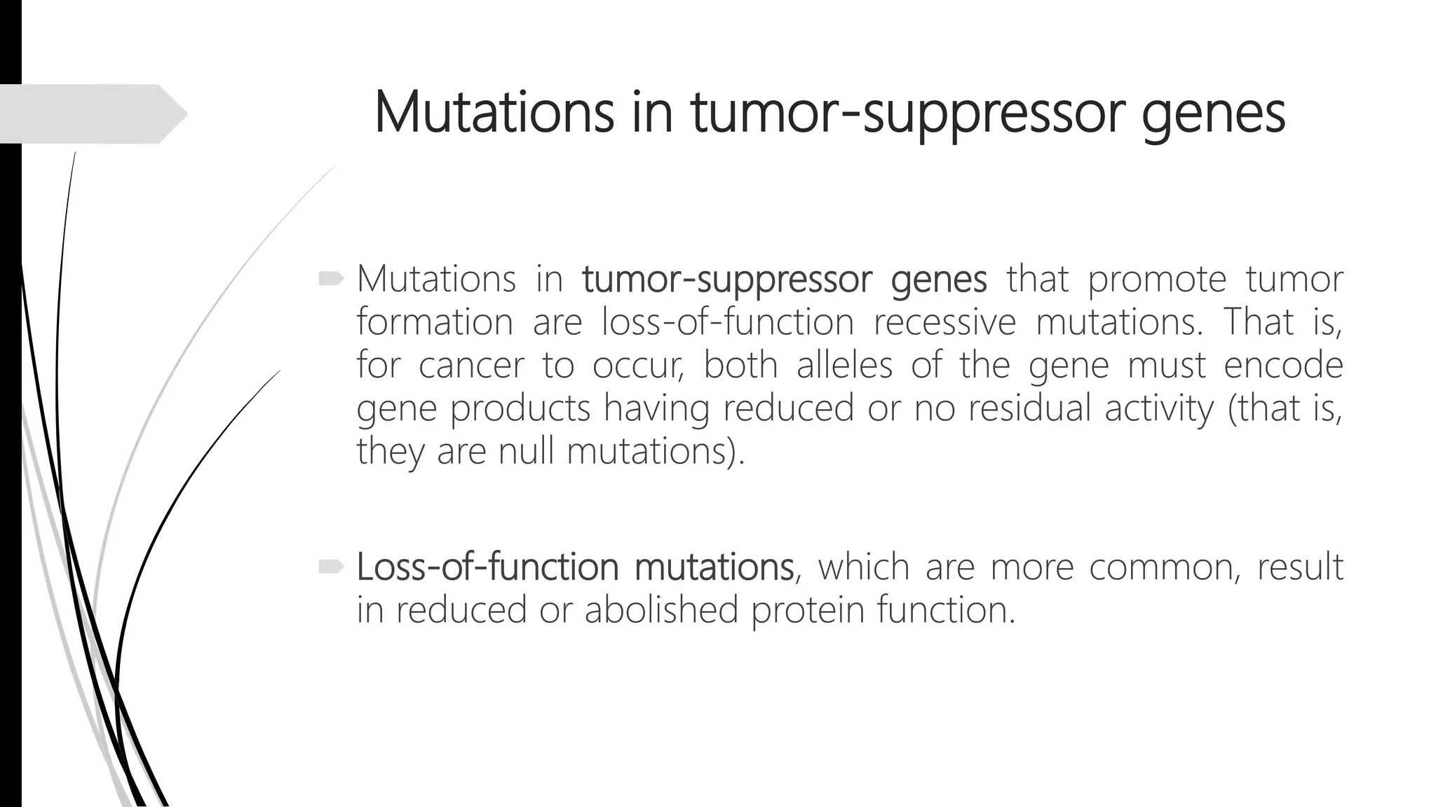 Mutation and cancer | PPTX
