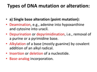 MUTATION AND DNA REPAIR.pptx
