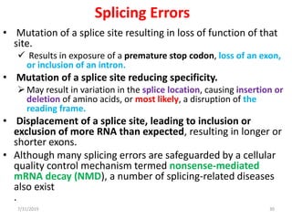 Mutation and DNA repair mechanism | PPTX
