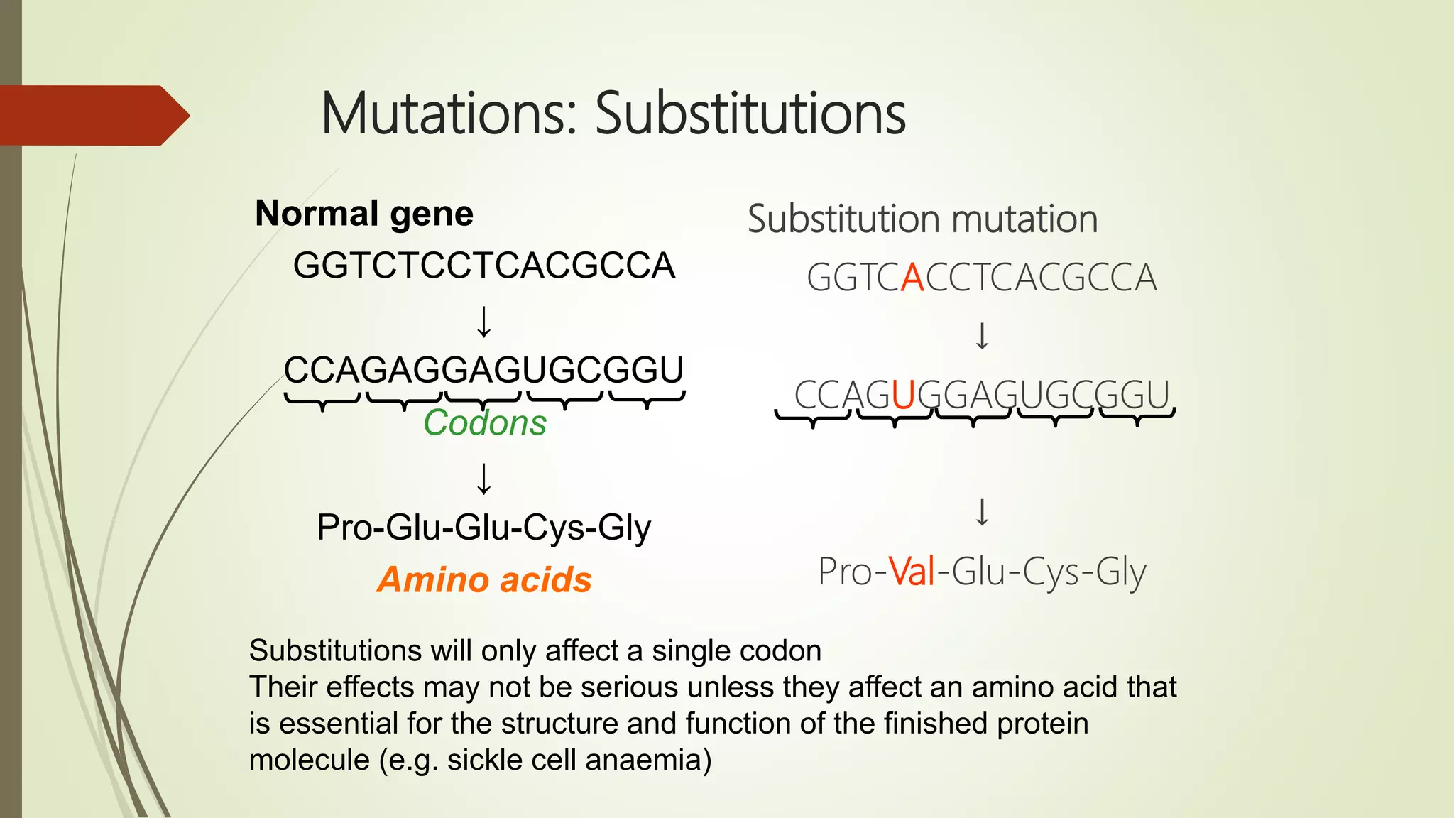 Mutation and its role in Crop Improvement | PPTX