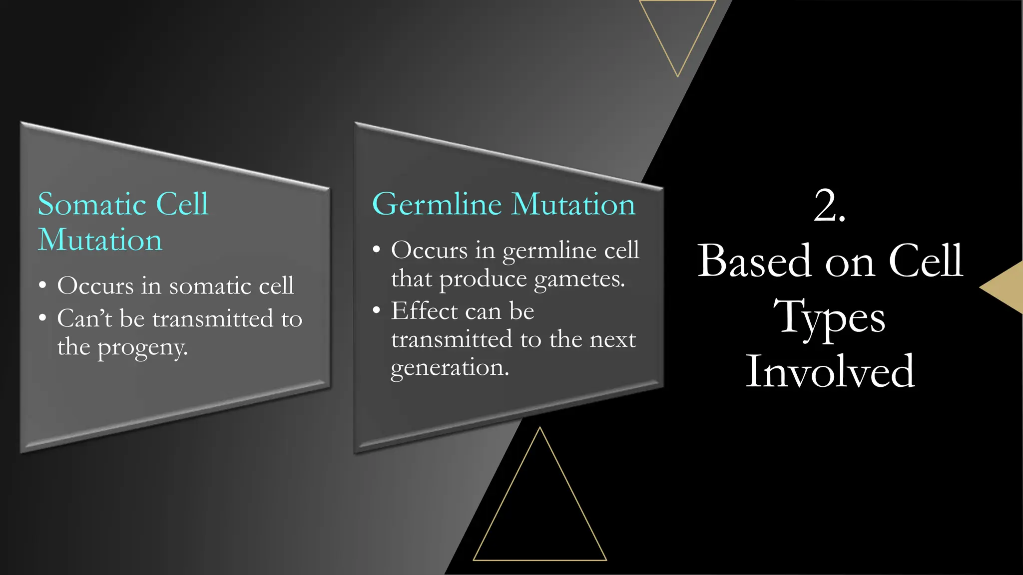 Gene Mutation its types and importance of mutation | PPTX