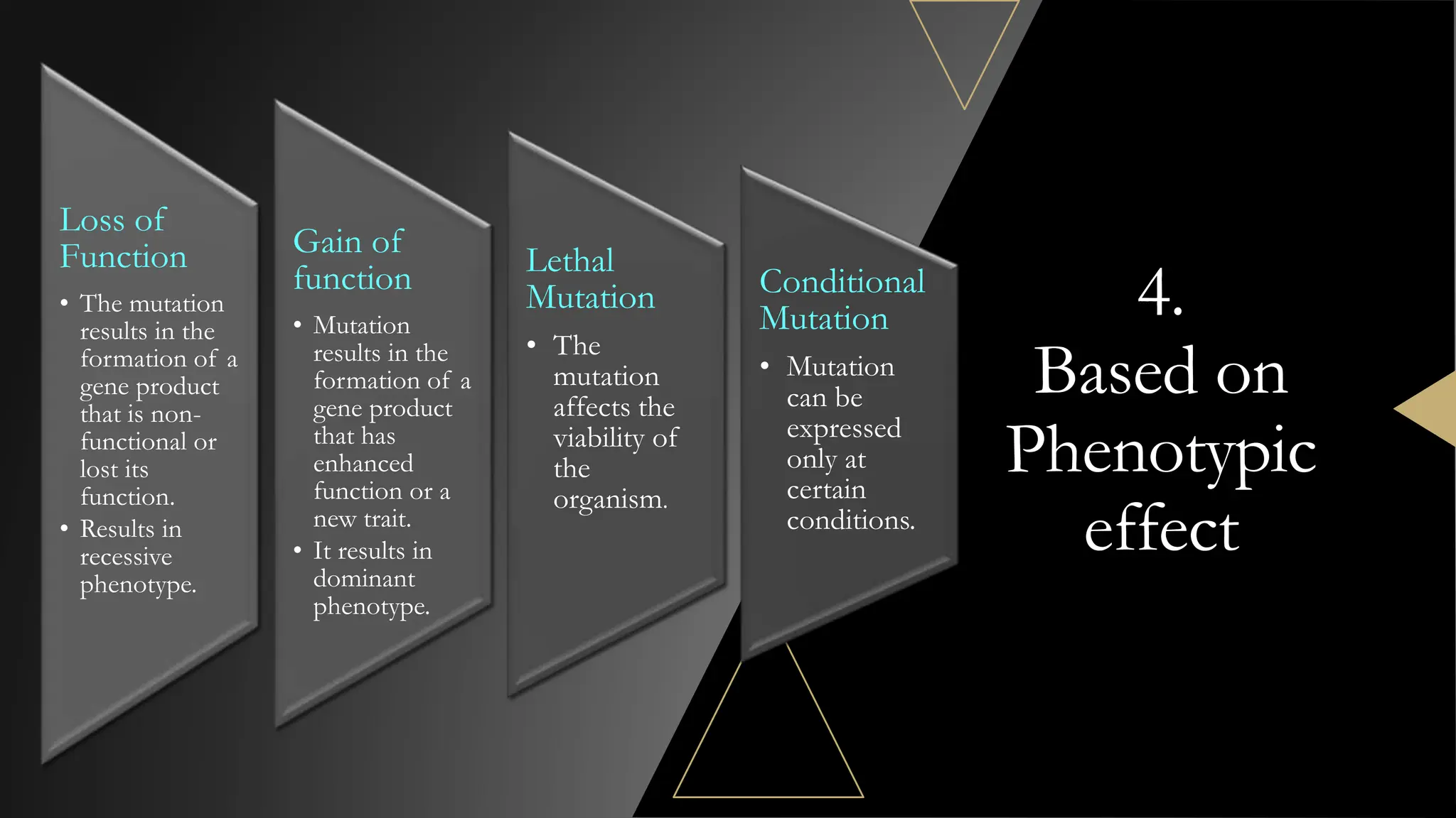 Gene Mutation its types and importance of mutation | PPTX