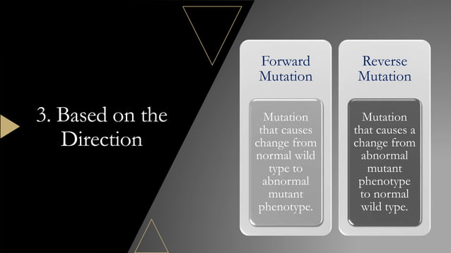 Gene Mutation its types and importance of mutation | PPTX