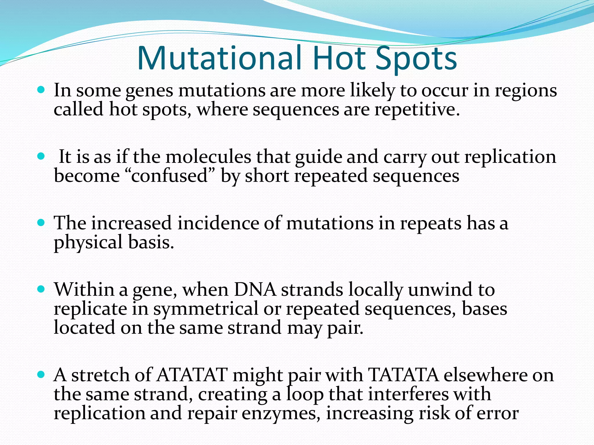 Mutation and its types | PPTX
