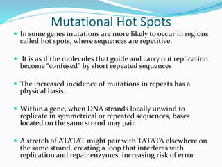 Mutation and its types | PPTX