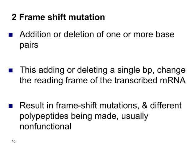 mutation and plasmid for medical laboratory | PPT