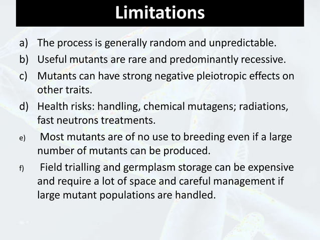 Mutation breeding | PPT