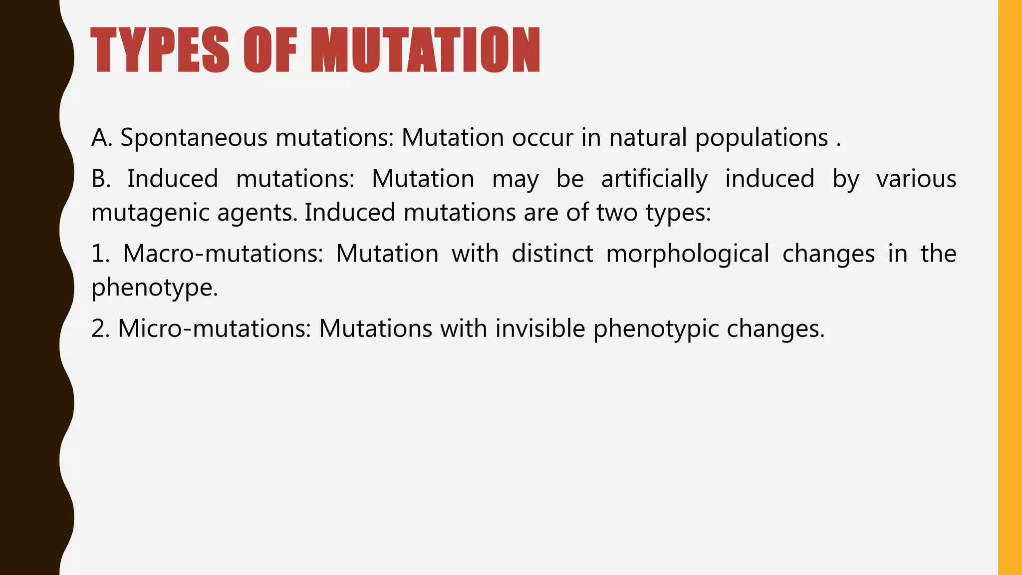 Mutation breeding in Plants | PPTX
