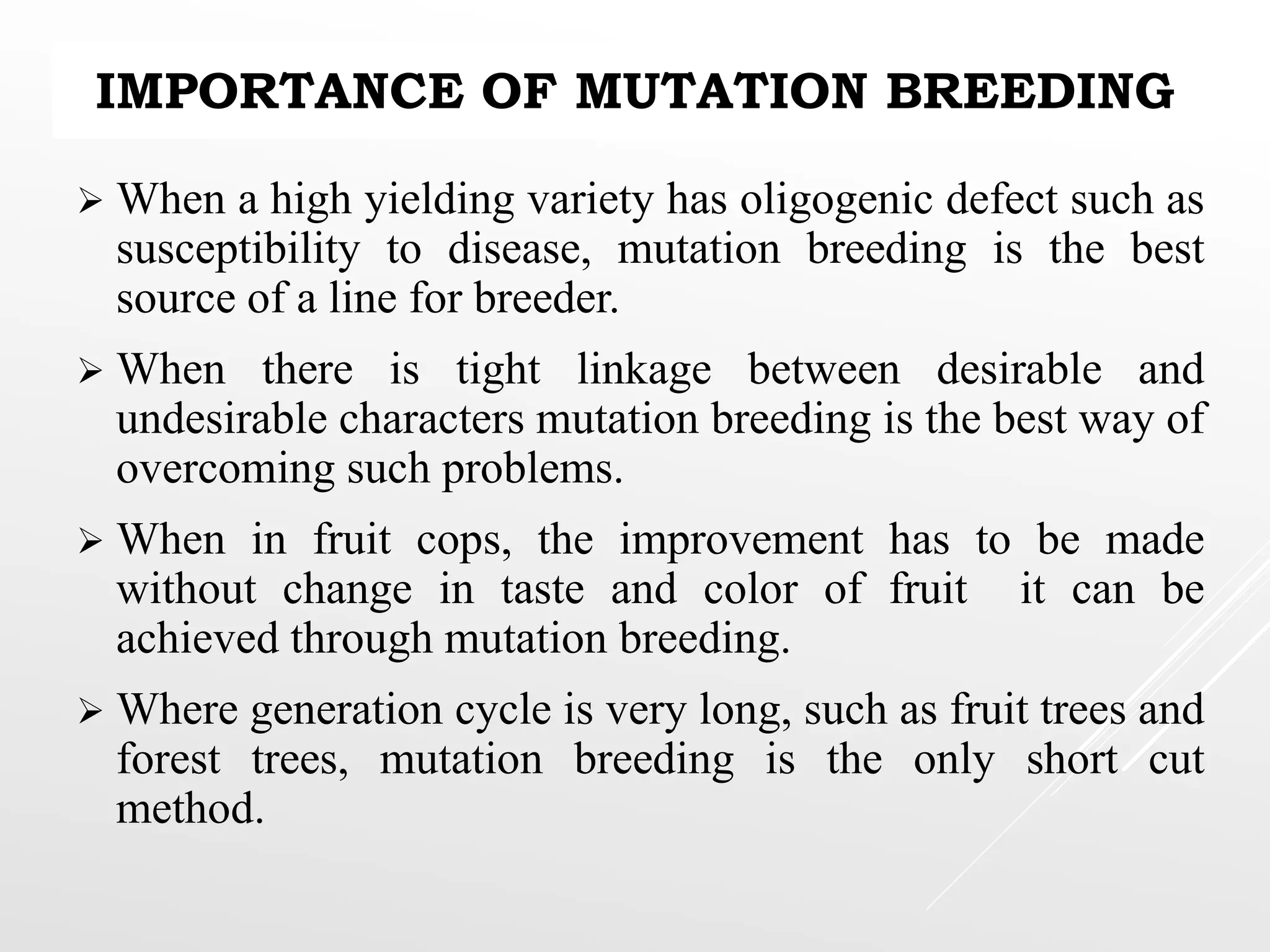 Mutation breeding | PPT