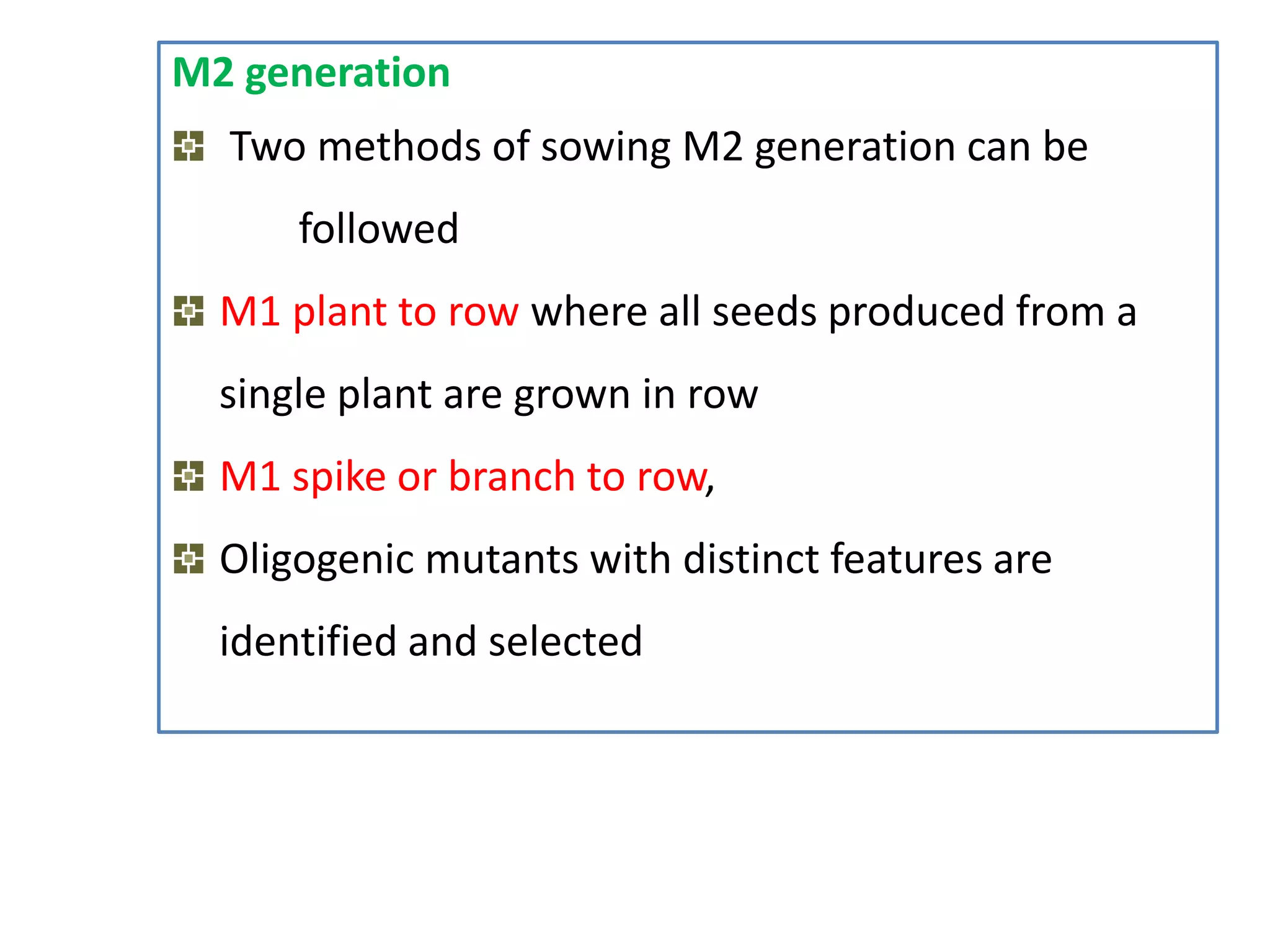 Mutation breeding ppt | PPTX
